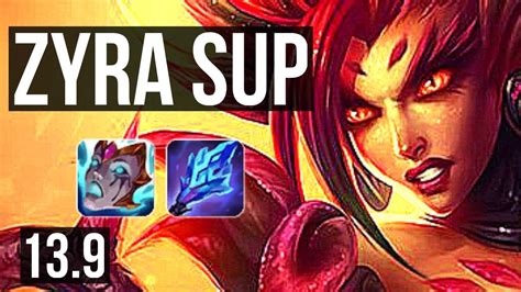 ZYRA Ashe Vs THRESH Draven SUP 4 0 5 3 0M Mastery 2500 Games