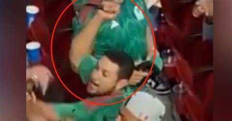 Detienen a hombre que apuñaló en el pecho a aficionado mexicano en