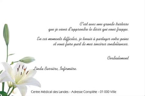 Mise à jour 68 imagen formule condoléances pour collègue travail fr