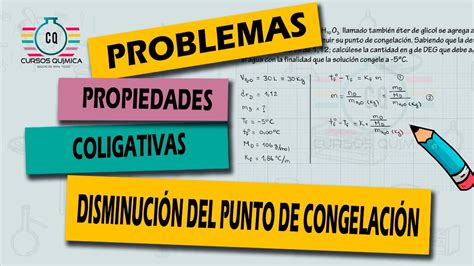 10 11 DISMINUCIÓN DEL PUNTO DE CONGELACIÓN Propiedades coligativas
