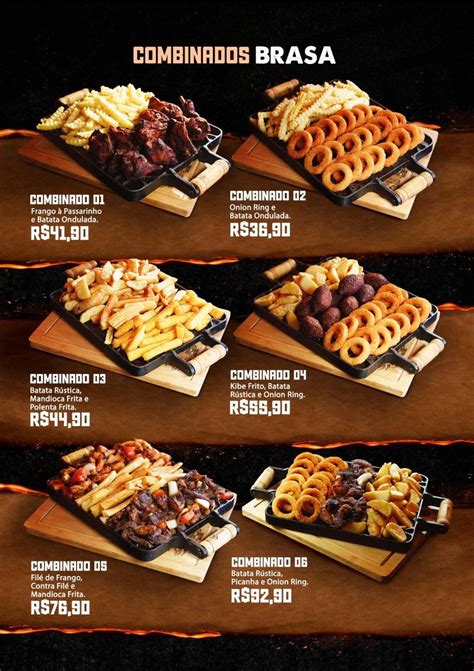 Menu At La Brasa Burger Volta Redonda Restaurant Volta Redonda