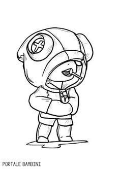 Disegni Di Brawl Stars Da Colorare Portalebambini It Coloring Pages