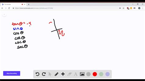solved 47 54 values of trigonometric functions find the values of the trigonometric functions