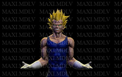 Archivo 3D Majin VegetaModelo De Impresora 3D Para DescargarCults