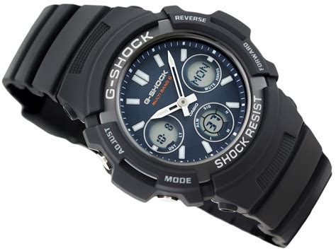 M Ski Zegarek Casio Awg M Sb Aer G Shock Solar Allegro Pl