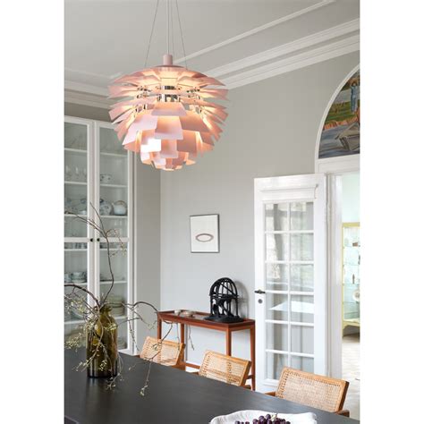 Ph Artichoke Pendelleuchte In Pale Rose Von Louis Poulsen Stoll