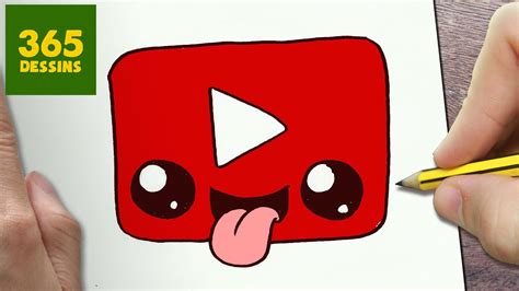 COMMENT DESSINER LOGO YOUTUBE KAWAII ÉTAPE PAR ÉTAPE Doovi