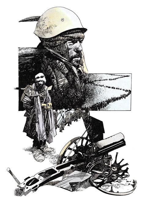 Sergio Toppi Soldati Campagna Di Russia Character Art Scifi Fantasy