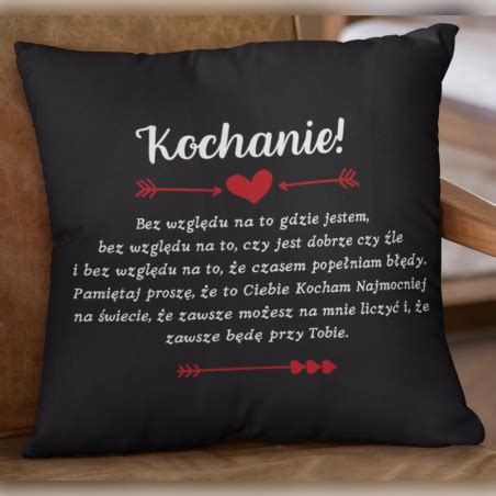 PODUSZKA Kochanie zawsze będę przy tobie