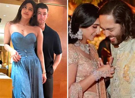 Priyanka Chopra And Nick Jonas Arrive In Mumbai For Anant Ambani
