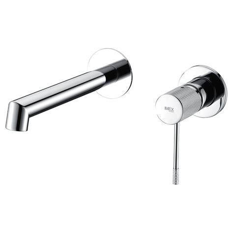 Grifo De Lavabo Empotrado Monomando Acabado Cromo Serie Line Imex