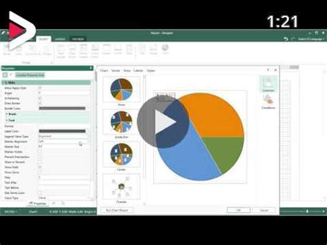 Infographic Tools Creating Pie Chart In Report Stimulsoft Reports
