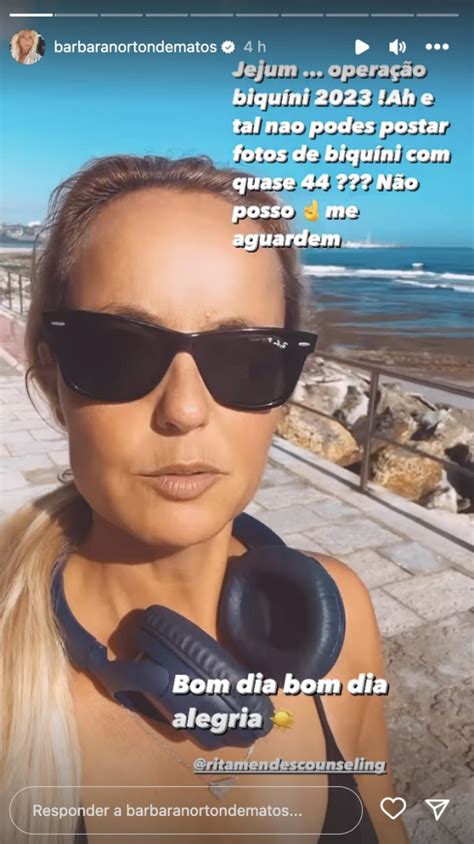 Bárbara Norton de Matos arrasada pelas fotos em biquíni aos 43 anos