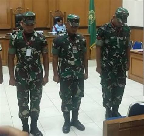 3 Oknum TNI Pembunuh Imam Masykur Divonis Hukuman Penjara Seumur Hidup
