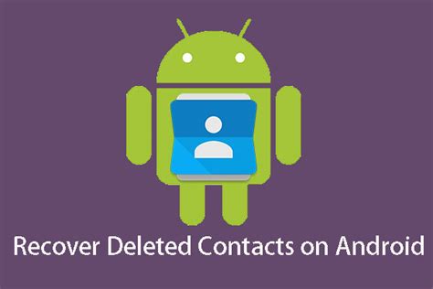 How To Recover Contacts From Android Phone With Broken Screen MiniTool