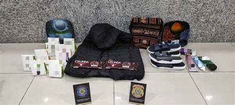 PF prende passageira por tráfico internacional de drogas no Aeroporto