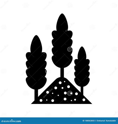Icono De Trigo O Logotipo Símbolo De Signo Aislado Ilustración