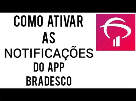 Como ativar as NOTIFICAÇÕES do App BRADESCO no celular SAMSUNG YouTube