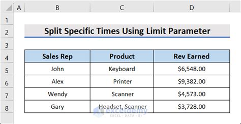 Excel Vba To Split String By Delimiter Examples