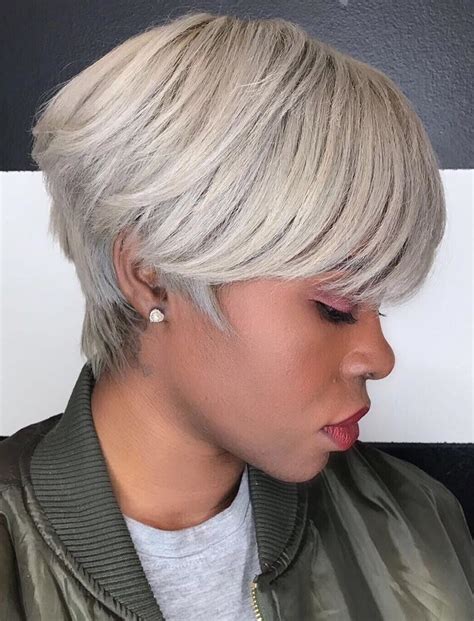Short Haircuts For African American Wavy Haircut
