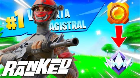 Mi PRIMERA VICTORIA En Las RANKEDS De FORTNITE Mentox YouTube