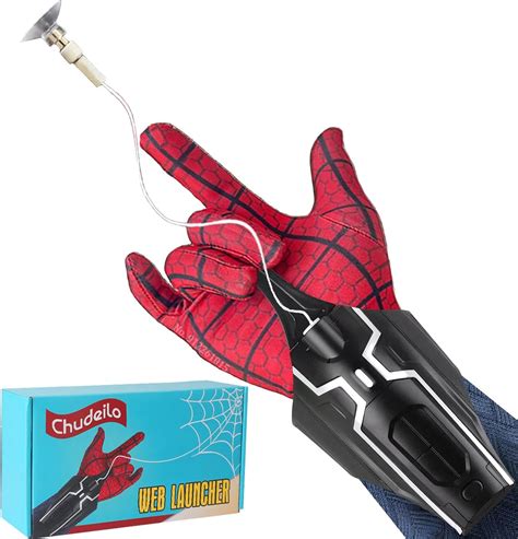 Chudeilo Lanza Telara As Spiderman Juguete Disparador De Telas De Ara A