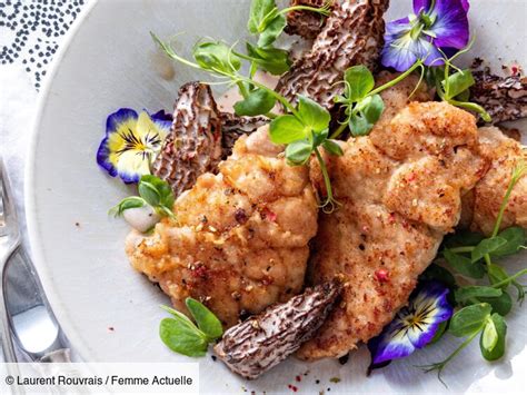 Ris De Veau Croustillants Et Morilles La Cr Me D Couvrez Les