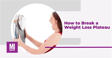 How To Break A Weight Loss Plateau Macros Inc