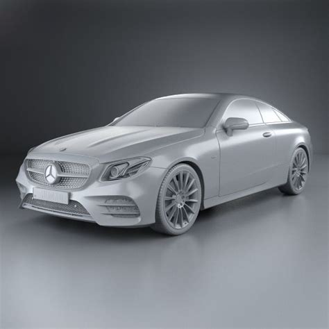 Mercedes Benz E Klasse C238 Coupé AMG Line 2016 3D Modell 149 3ds
