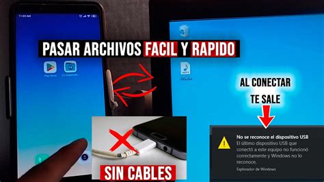 Pasar ARCHIVOS Sin CABLE Como Pasar ARCHIVOS De Mi Celular A Mi PC