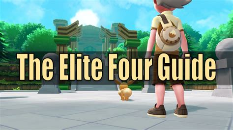 Pokémon Let s Go Elite Four Guide HubPages