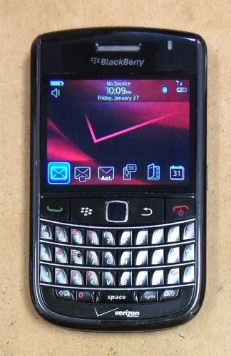 BlackBerry Bold Tour 9650 Black And Gray Verizon Smartphone EBay