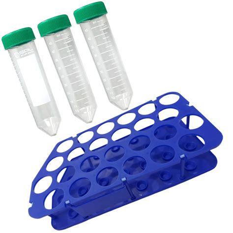 Kit 25 Tubo Falcon Centrifugação 50ml 1 Rack Estante 50 Ml Shopee