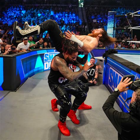 Sami And Keven Vs The Usos Friday Night Smackdown April 28 2023