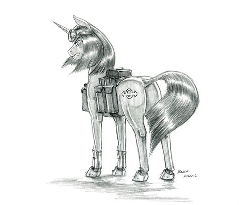 45676 Safe Artist Baron Engel Oc Equine Mammal Pony Feral