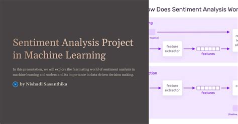 sentiment analysis project in machine learning