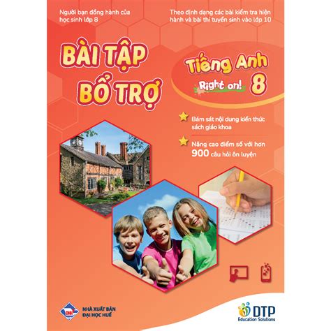 Sách DTPbooks Bài tập Bổ trợ Tiếng Anh 8 Right On Shopee Việt Nam