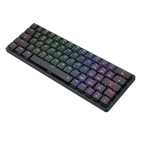 Redragon Elise Pro K624p Rgb Super Fino Bluetooth Sem Fio 2 4g 60