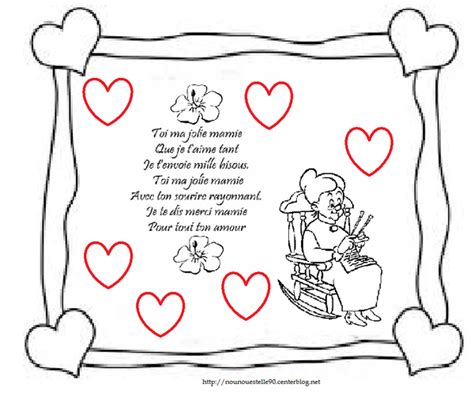 Poeme Bonne Fete Mamie