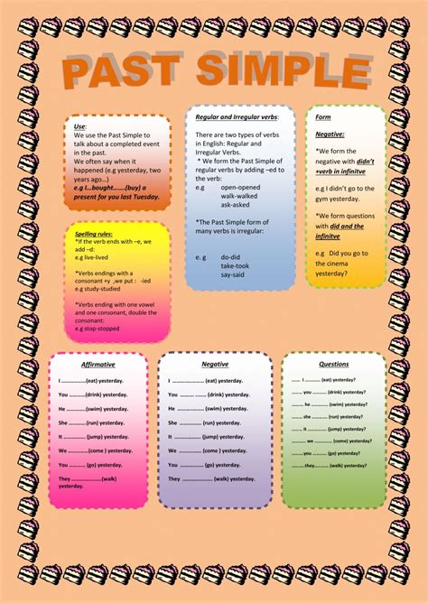 Present Simple Ficha Interactiva Y Descargable Puedes Hacer Los