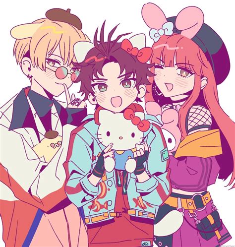 My Melody Hello Kitty Pompompurin Sugasano Allen Anne Faulkner And 1 More Sanrio And 4