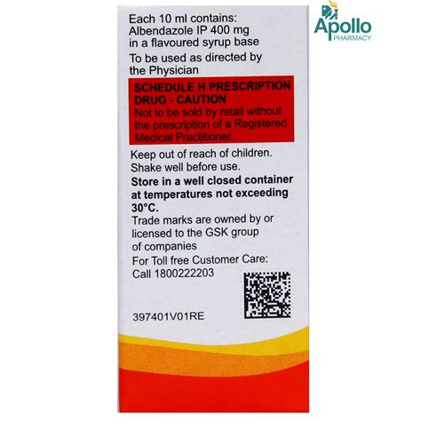 Zentel Oral Suspension 10 Ml Price Uses Side Effects Composition