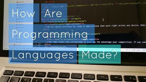 How Are Programming Languages Created Evolution Of Code Youtube