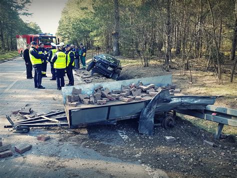 Wypadek na trasie Siedlce Węgrów