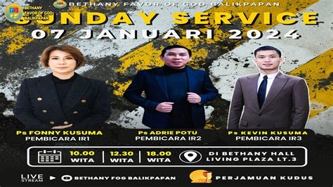 Ps Samuel Kusuma Ibadah Raya 1 Main Hall Ringroad YouTube