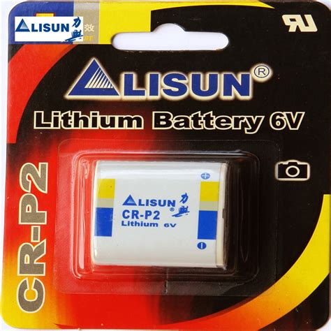 Li Mno2 Lithium Battery 6V Cr P2 1500mAh For Medical Equipment China