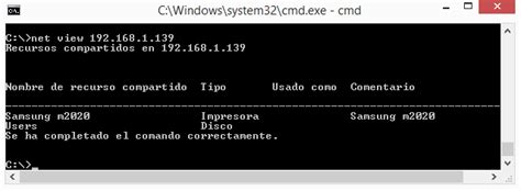 Uso De Comandos Cmd Para Redes