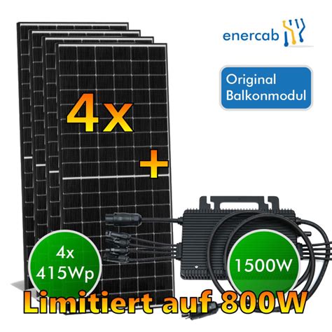 Balkonmodul W X Ja Solar Jam S Mr Wp Bfr
