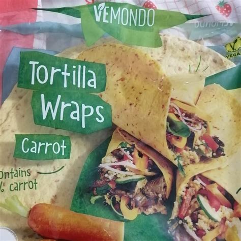 Vemondo Tortilla Wraps Carrot Review Abillion