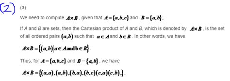 solved 1 write down all possible 3 tuples over the set {x y} 2 let a 1 answer